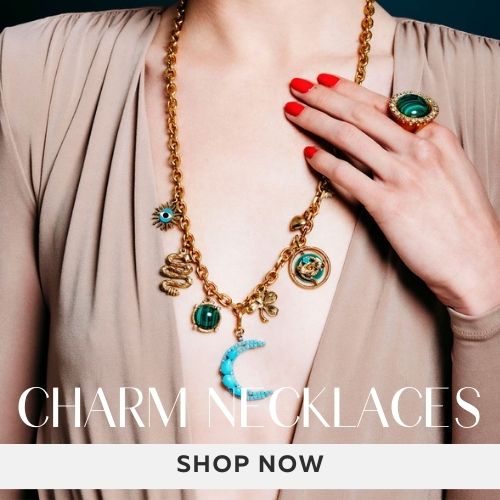 Green Clover Disc – Elizabeth Cole Jewelry