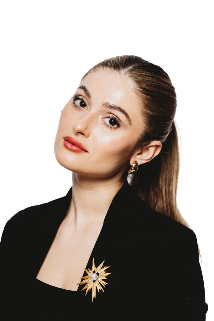 Starburst Pin – Elizabeth Cole Jewelry